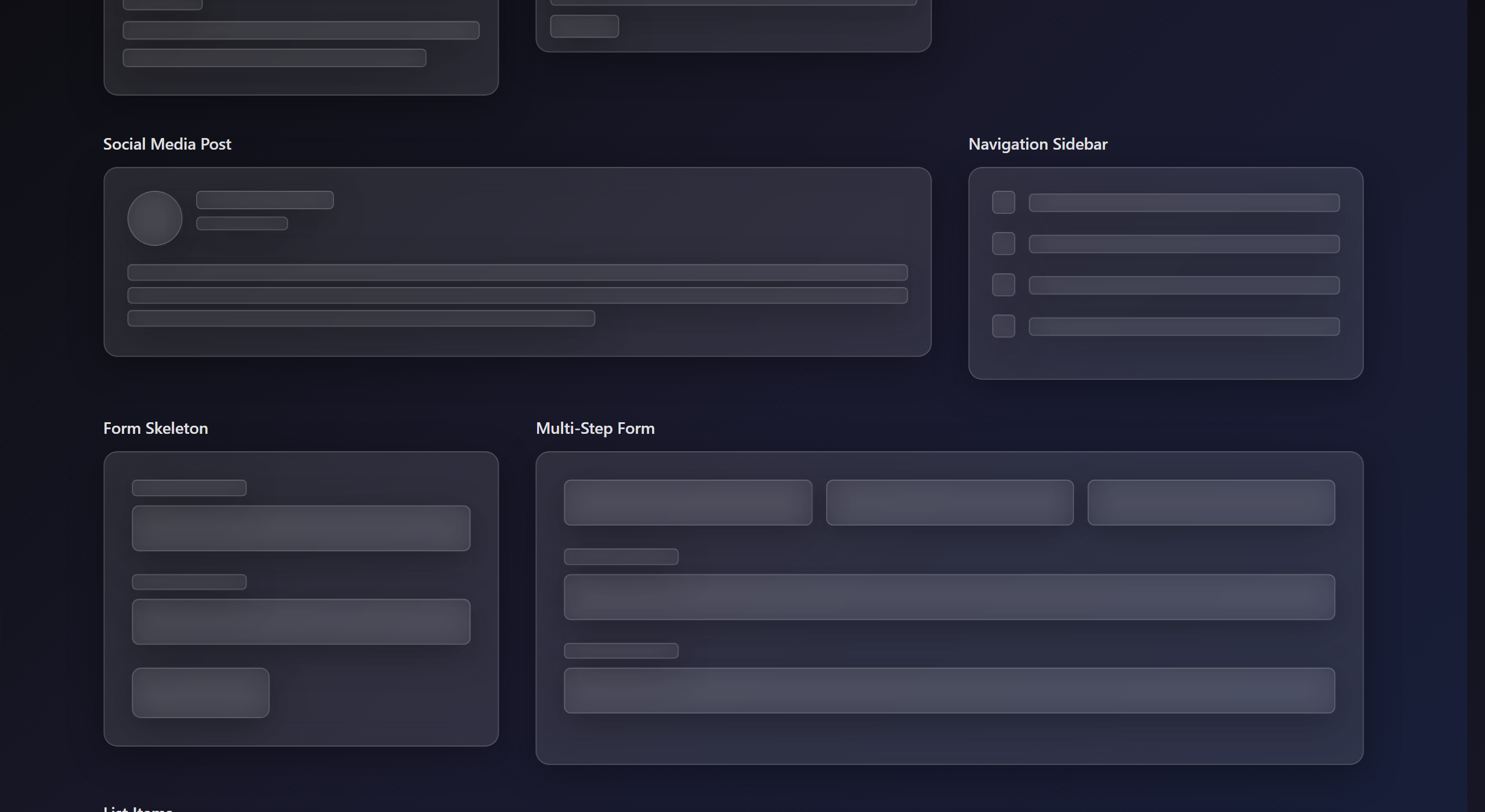 GlassSkeleton - Premium Glassmorphism Loading Skeleton Components HTML5 CSS3 JS by FreeBear